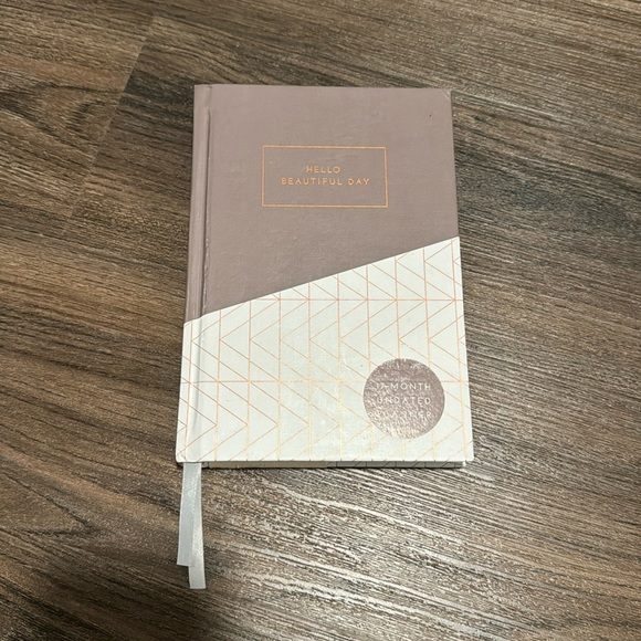 Office | 17 Month Undated Day Planner Book Journal Schedule | Poshmark